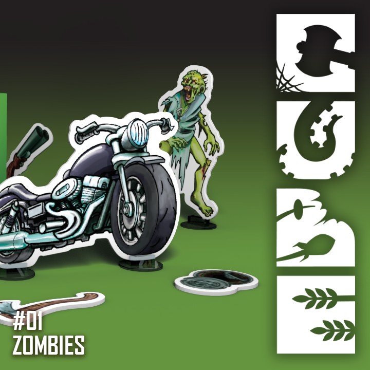 #1 CUBE: Zombies - The Inaction Figure for Board Game Enthusiasts – Top ...